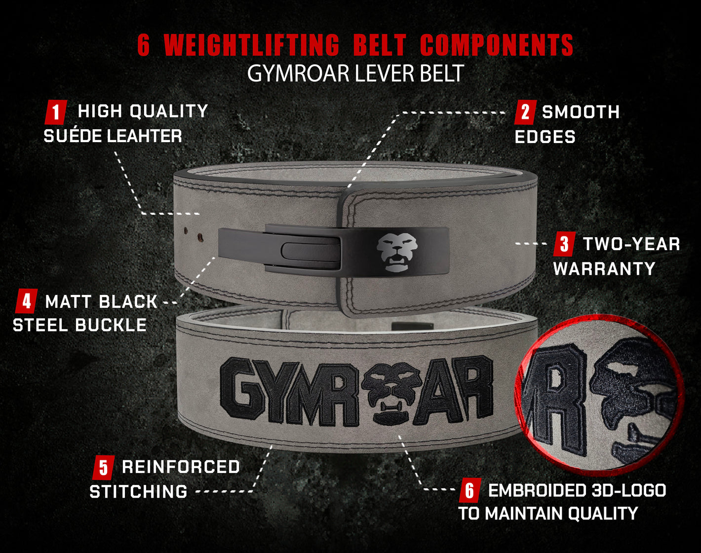 Lever belt [10mm] – GYMROAR